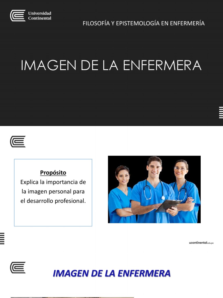 Clase 07 Imagen de La Enfermera | PDF | Enfermería | Sicología