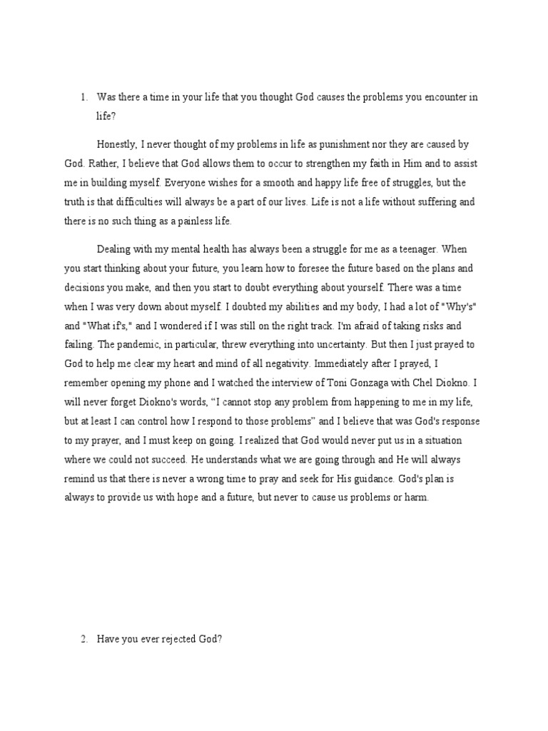 Assignment 2 Theoed | PDF | Sin | Religious Belief And Doctrine