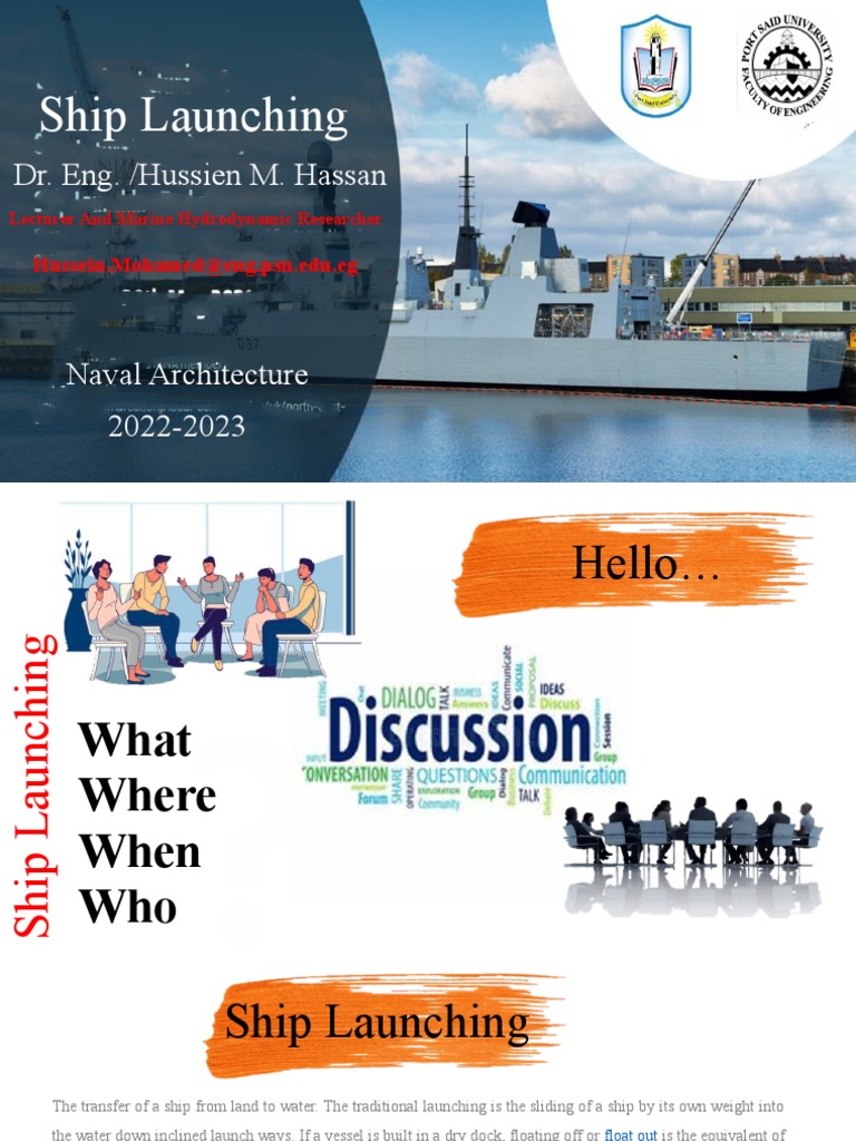 Ship Launching Guide | PDF | Ships | Airbag