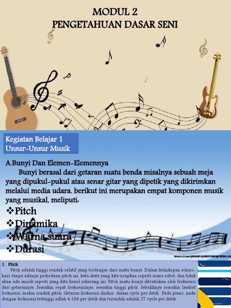 Pendidikan Seni Modul 2 | PDF | Seni