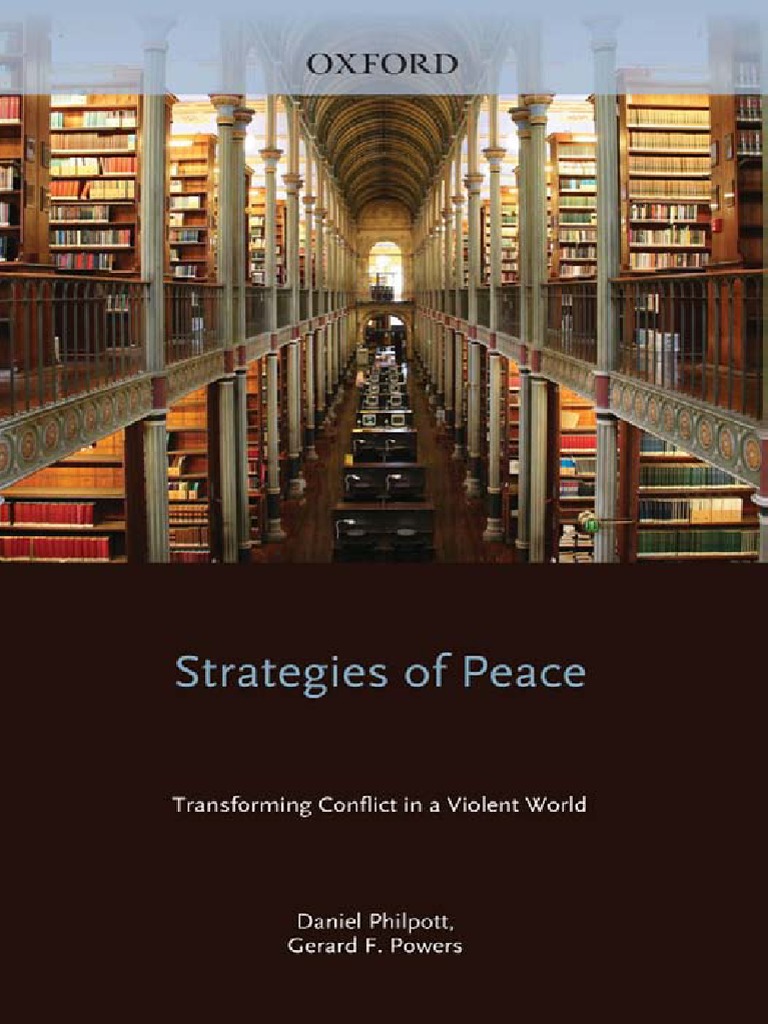 Strategies For Peace | PDF | Peacebuilding | Peace