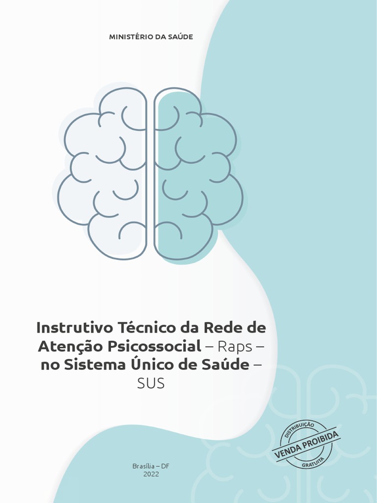 Instrutivo Tecnico Raps Sus 2022 RAPS MS | PDF | Saúde mental | Psiquiatria