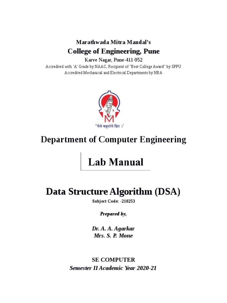 Updated - Final ADS LAB MANUAL 21-22 - Finalized | PDF | Database Index ...