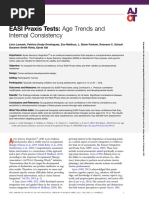 Sensory Integration and Praxis Test (SIPT) | PDF | Perception ...