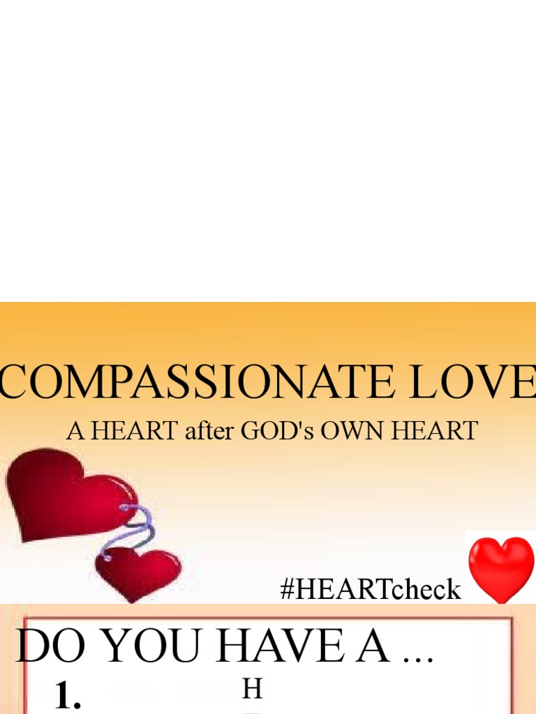 A Heart After God's Own Heart | PDF