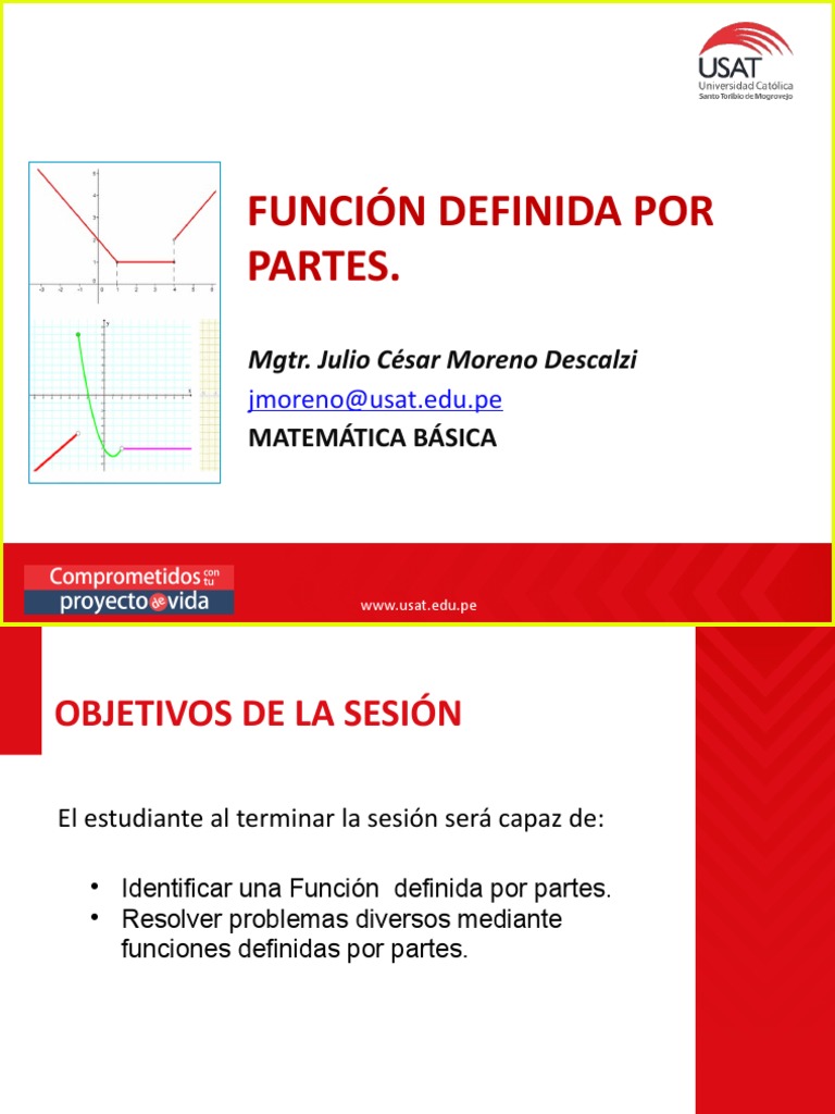 Función Definida Por Partes | PDF | Función (Matemáticas)
