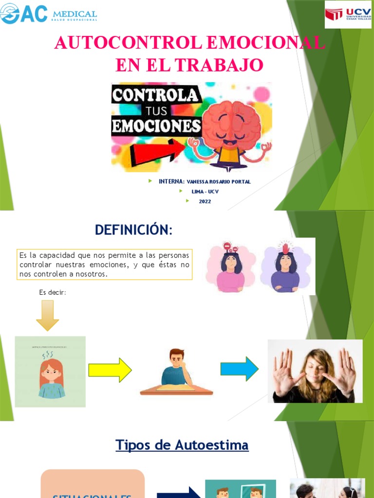 Ejercicios y Entrenamiento en El Autocontrol Emocional | PDF ...