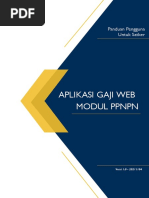 Panduan Juknis Aplikasi Gaji Web Modul PPNPN Satker | PDF