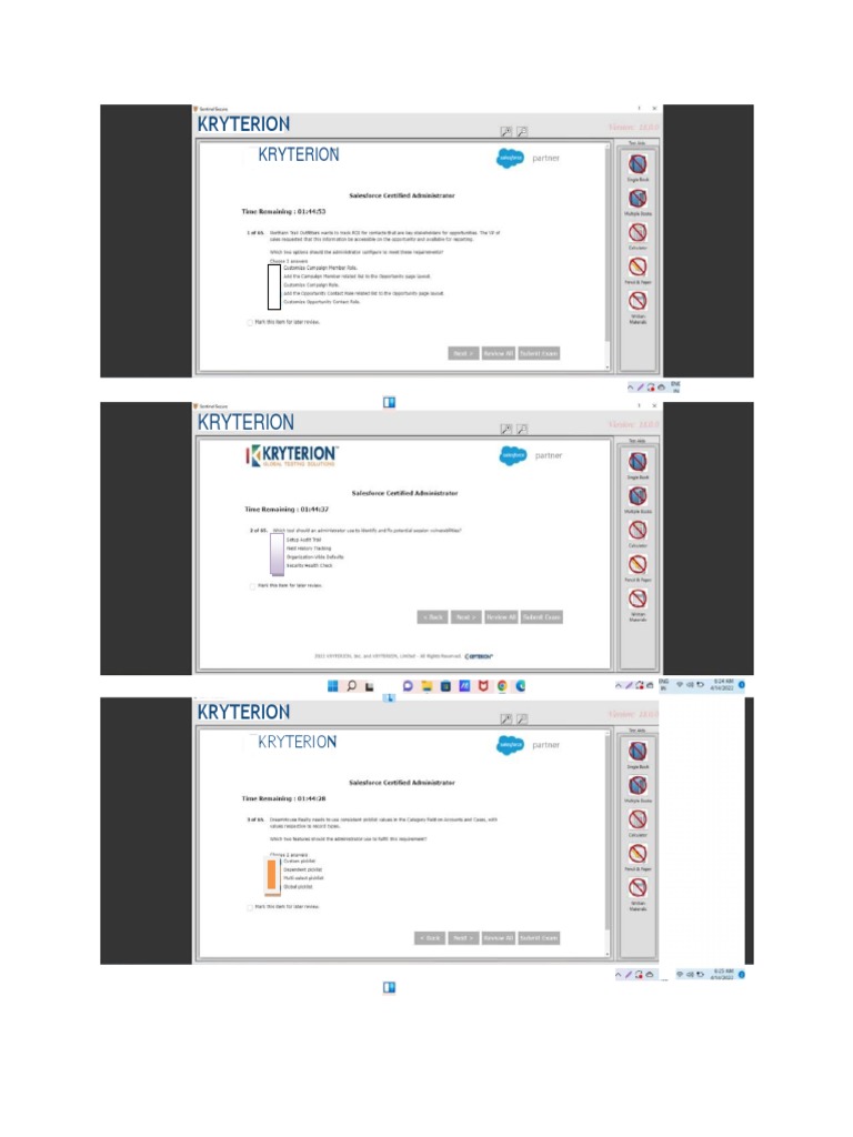 Sp22 - Admin - Set1 | PDF