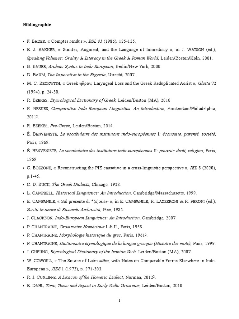 Bibliographie Steh2 | PDF | Linguistics | Human Communication