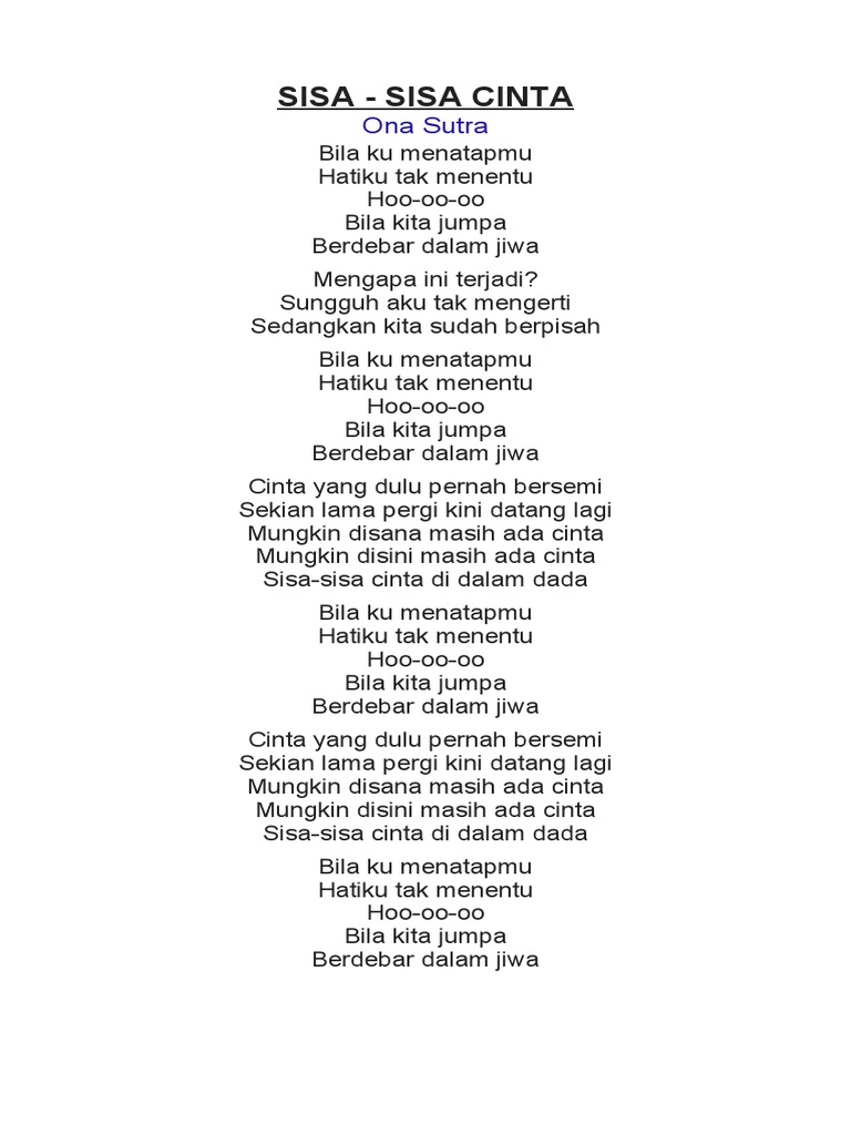 Lagu-Lagu Cinta dan Kerinduan | PDF | Agama & Spiritualitas | Puisi