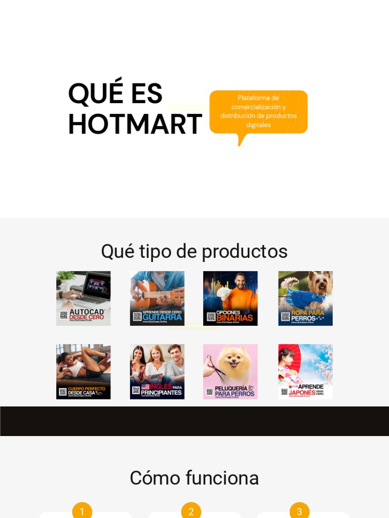 Hotmart: Plataforma de Productos Digitales | PDF | Marketing | Business