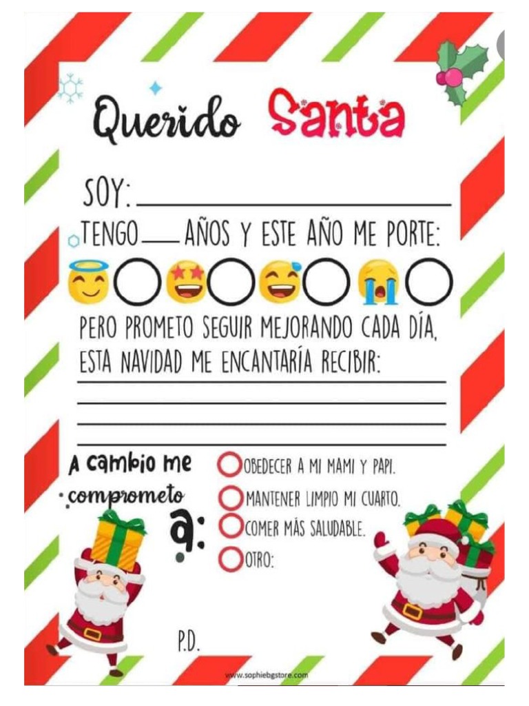 Carta A Santa | PDF