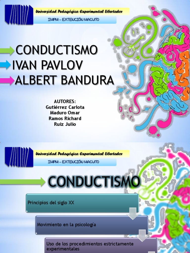 Conductismo PDF | PDF | Sicología | Aprendizaje