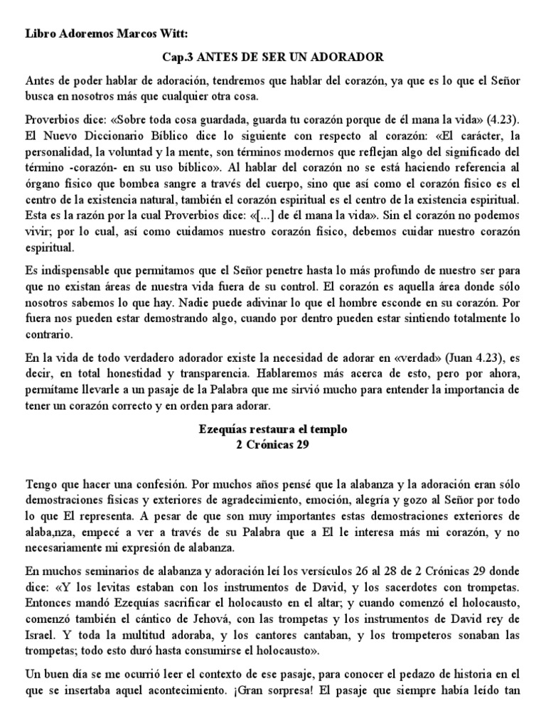 Cap.3 Libro Adoremos | PDF | Arca de la Alianza | Cristo (título)