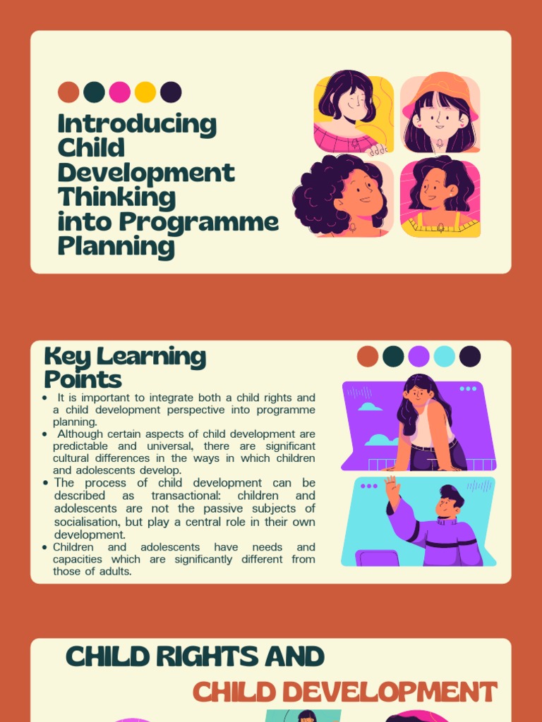 Introducing Child Development Thinking Into Program Planning | PDF ...