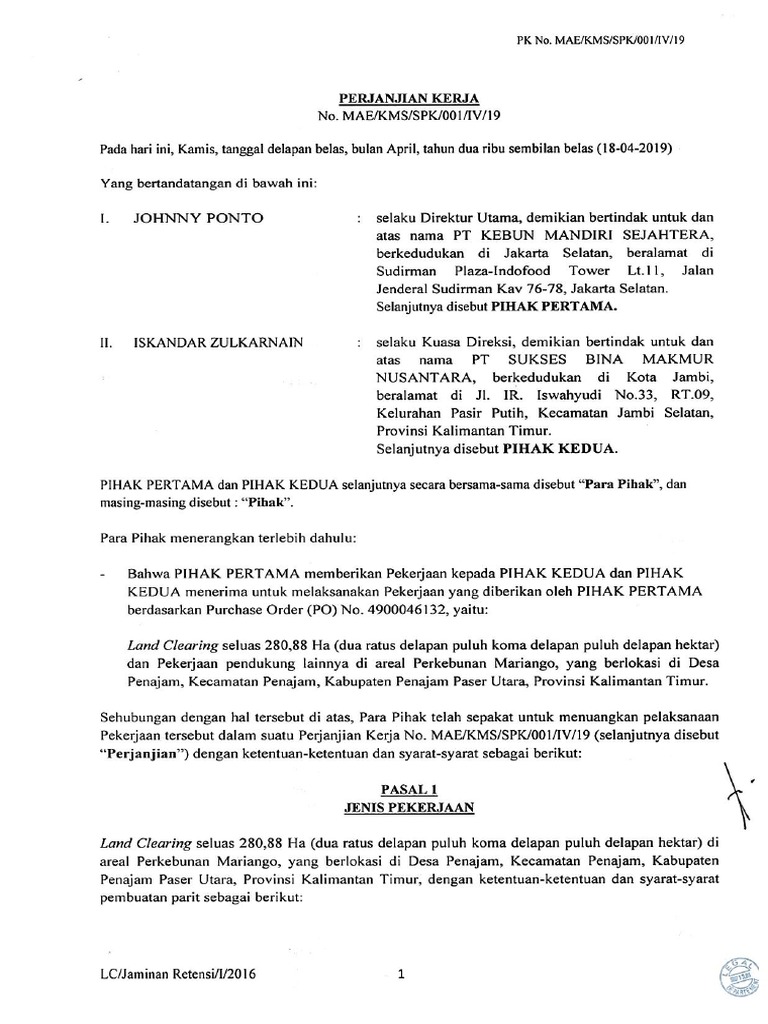 Mae KMS SPK 001 Iv 19 LC PT SBMN | PDF