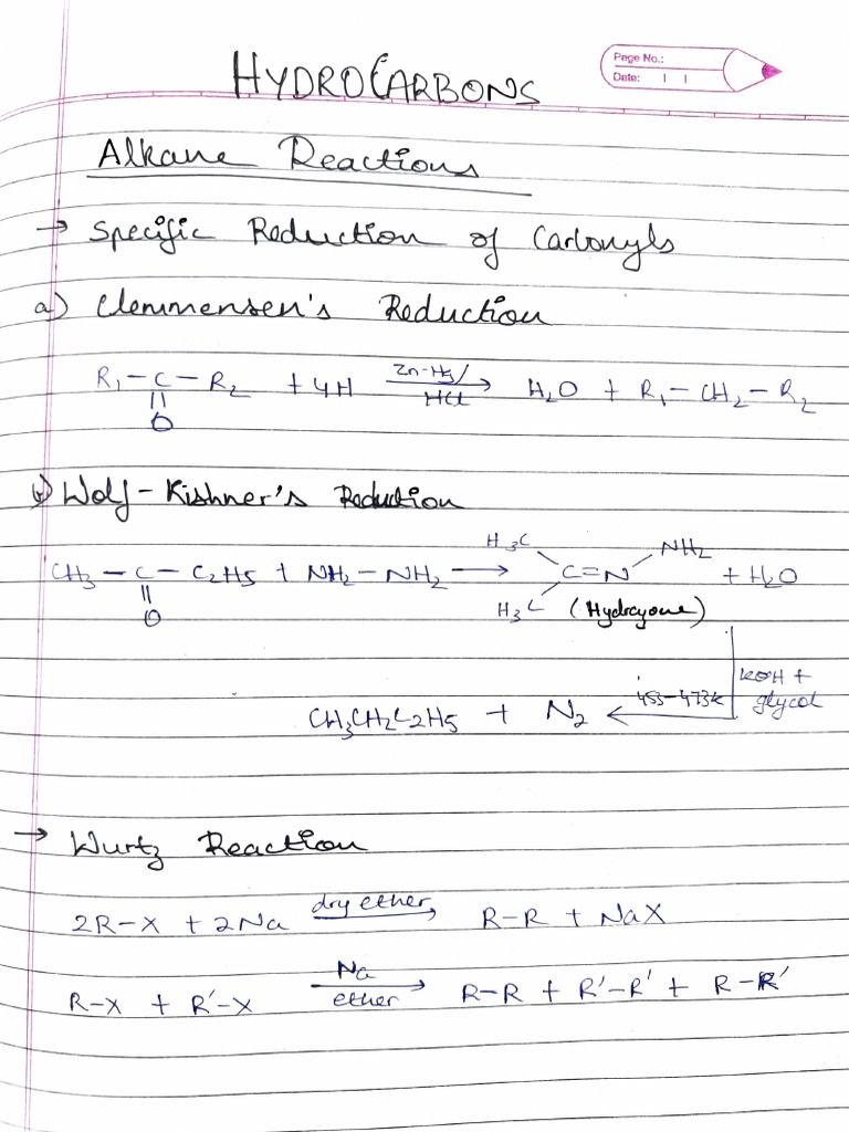 Chem Organic Name Reactions All | PDF
