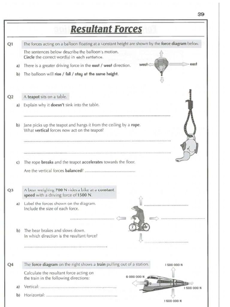 Resultant Force | PDF