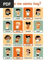 Lotería de Emociones Espaciopsicoaprende | PDF