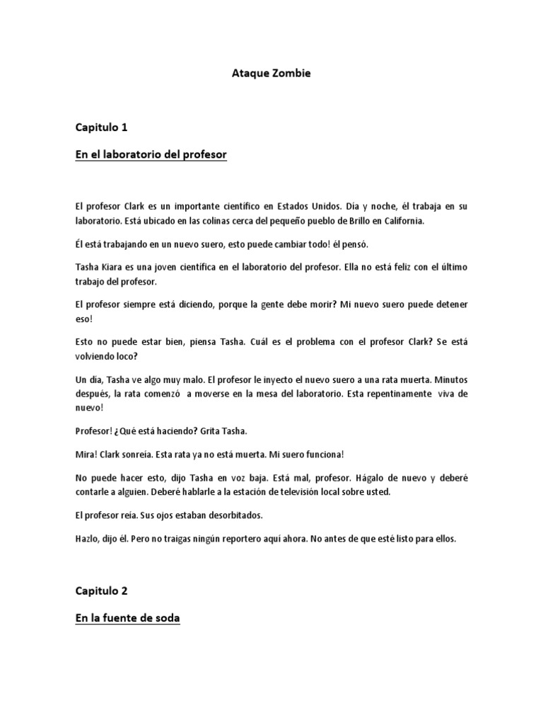 Ataque Zombie | PDF