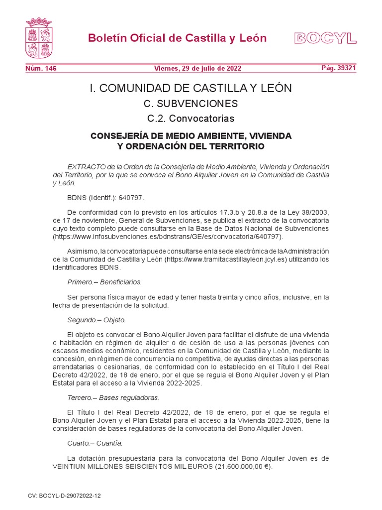 Bocyl D 29072022 12 | PDF | Gobierno