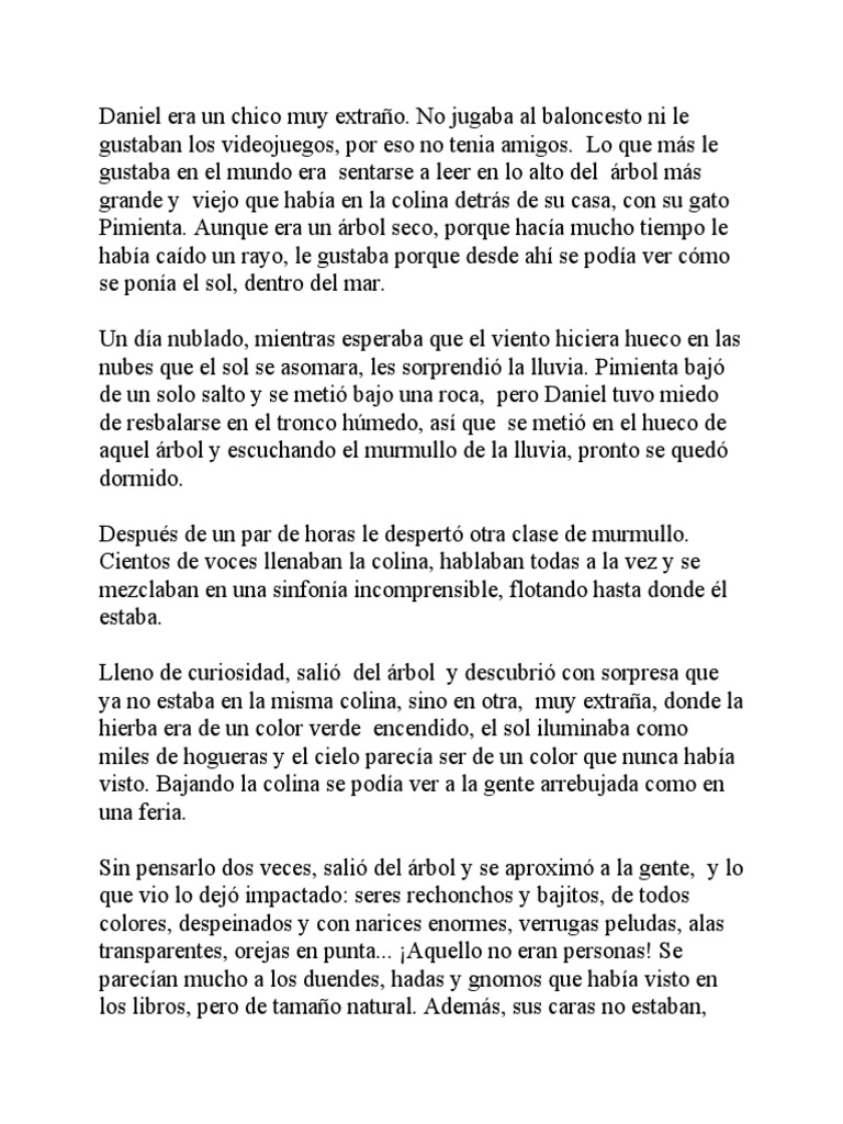 Daniel y La Puerta Dimensional | PDF