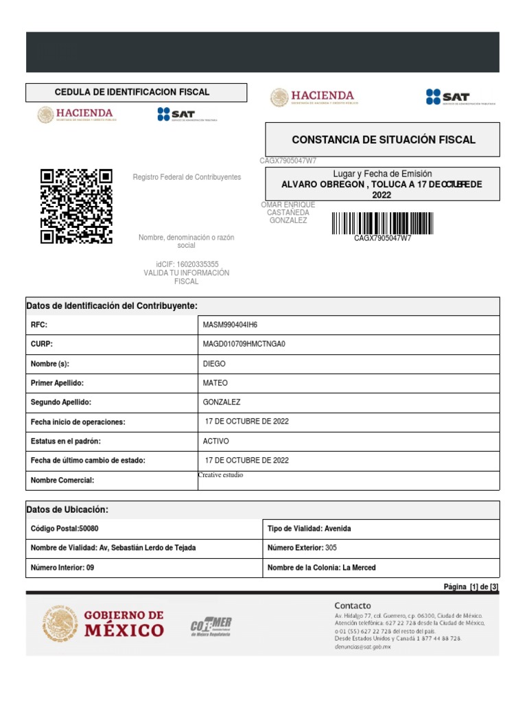 Alta en Hacienda | Descargar gratis PDF | Gobierno