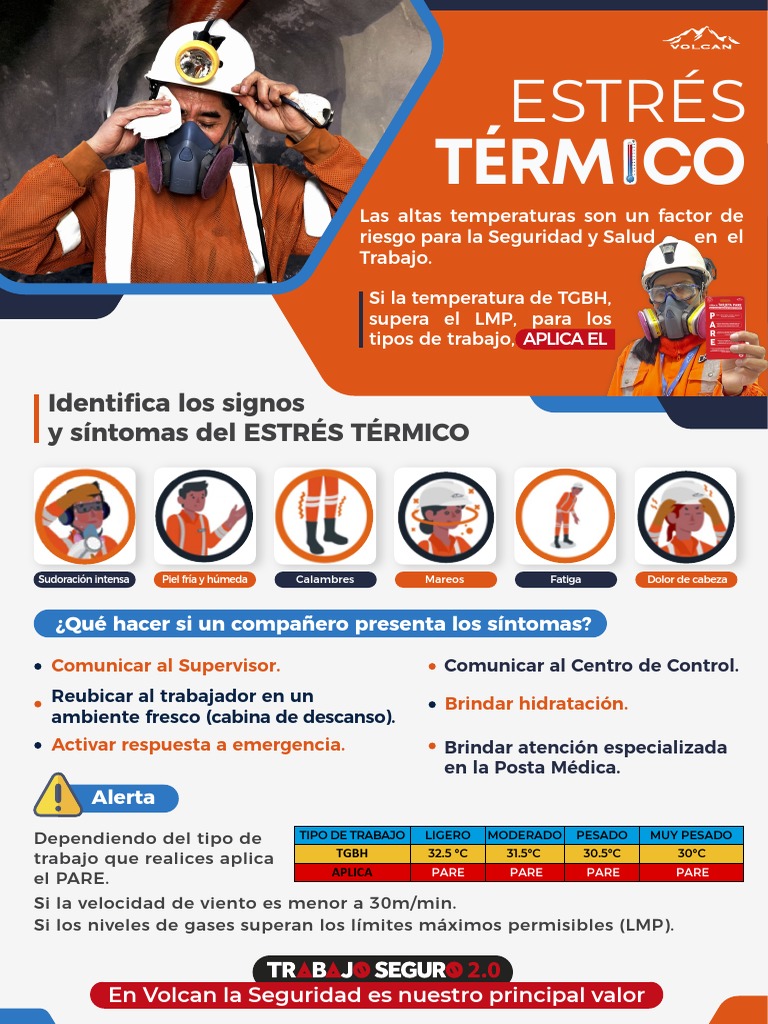 Estrés Térmico - Afiche - Banner | PDF | Temperatura | Ciencias de la Salud