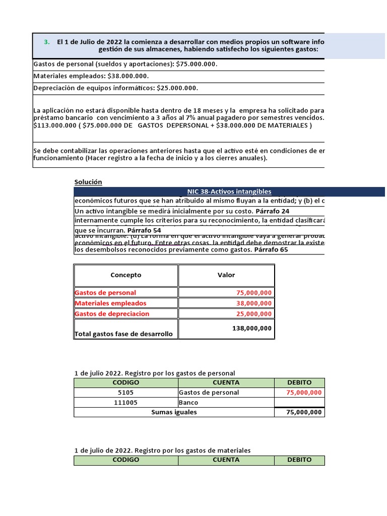 Punto 3a (Software) | PDF | Activo intangible | Business