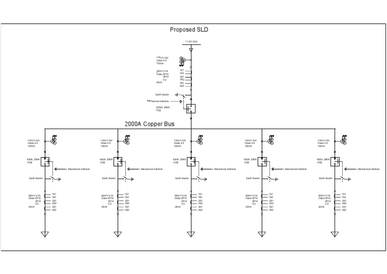 11KV Proposed SLD | PDF