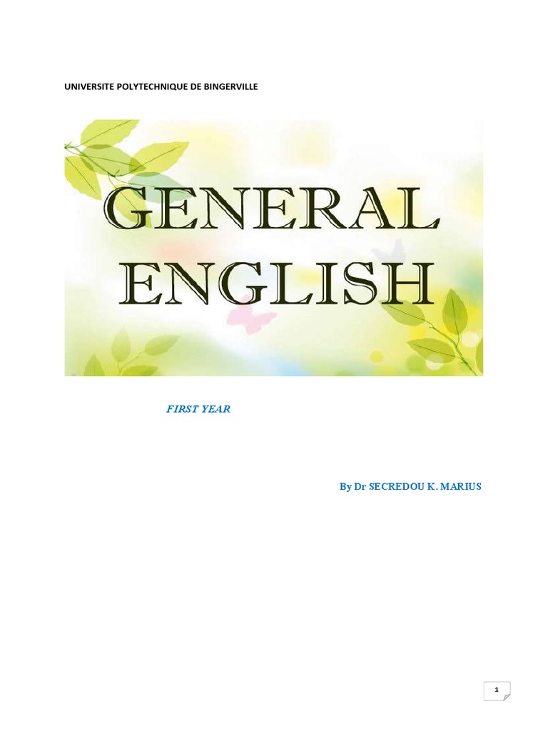 General English | PDF | Globalization | Market (Economics)