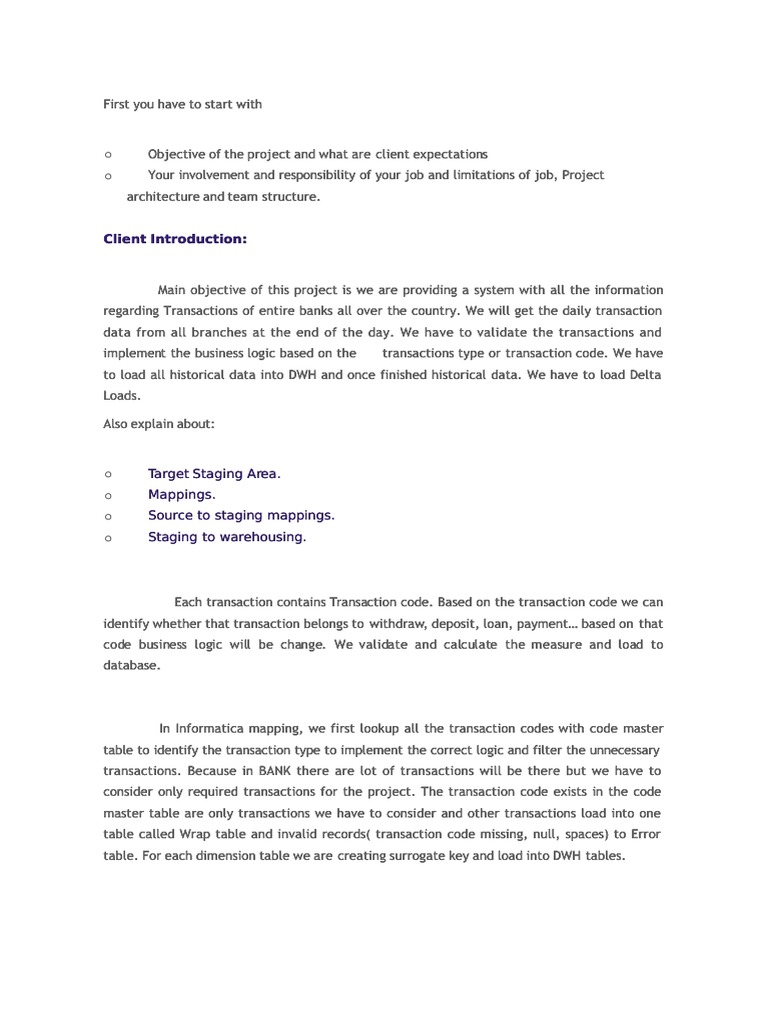 Informatica Banking Project | PDF | Database Transaction | Software Engineering