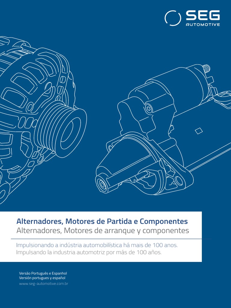 Seg Automotive Catalogo Alternadores, Motores de Partida e Componentes ...