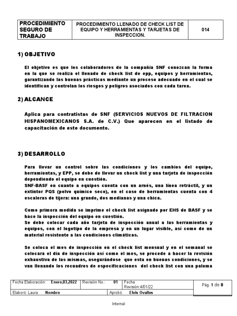PS01 Inspección de Herramientas | PDF | Tecnología