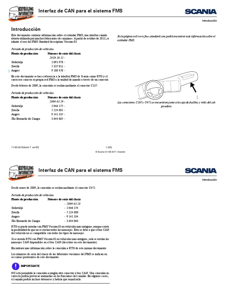 Obd Scania | PDF | Ciencias de la Computación | Telecomunicaciones
