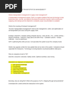 Peer-Graded Assignment: Transportation Assignment (Supply Chain ...