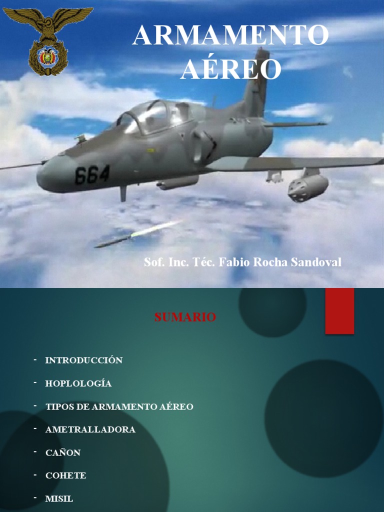 Tipos de Armamento Aéreo Militar | PDF