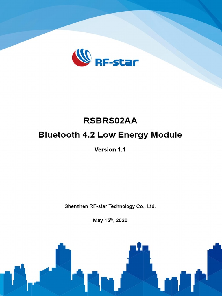 RSBRS02AA Hardware Datasheet V1.1 | PDF | Antenna (Radio) | Electronic ...