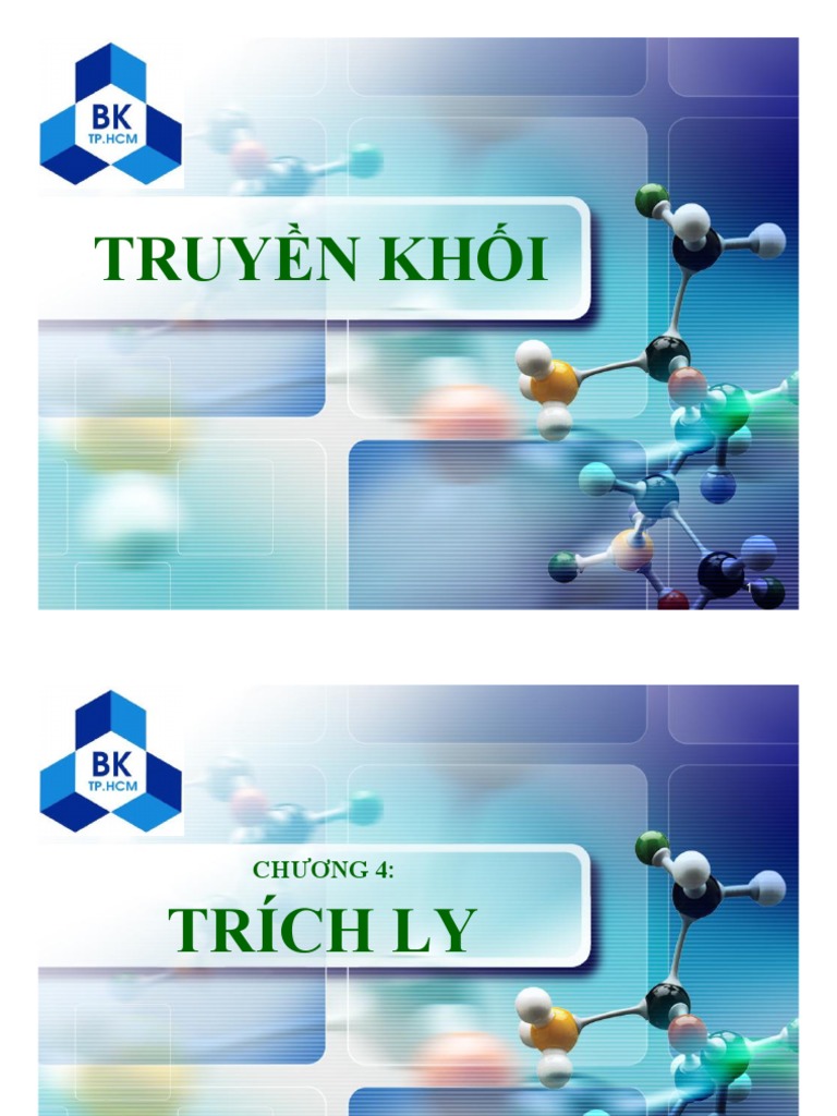 Chuong4-Trích-ly | PDF