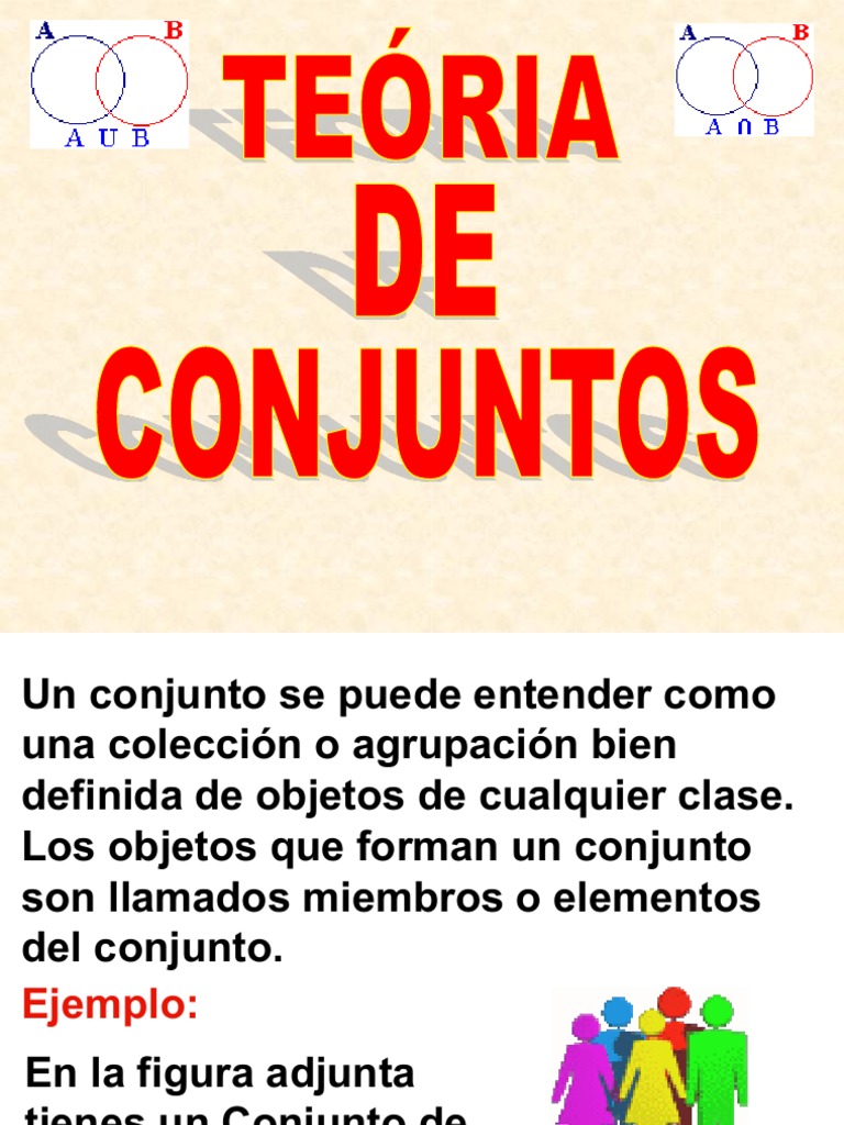 Conjuntos matemáticos | PDF | Conjunto (Matemáticas) | Lógica