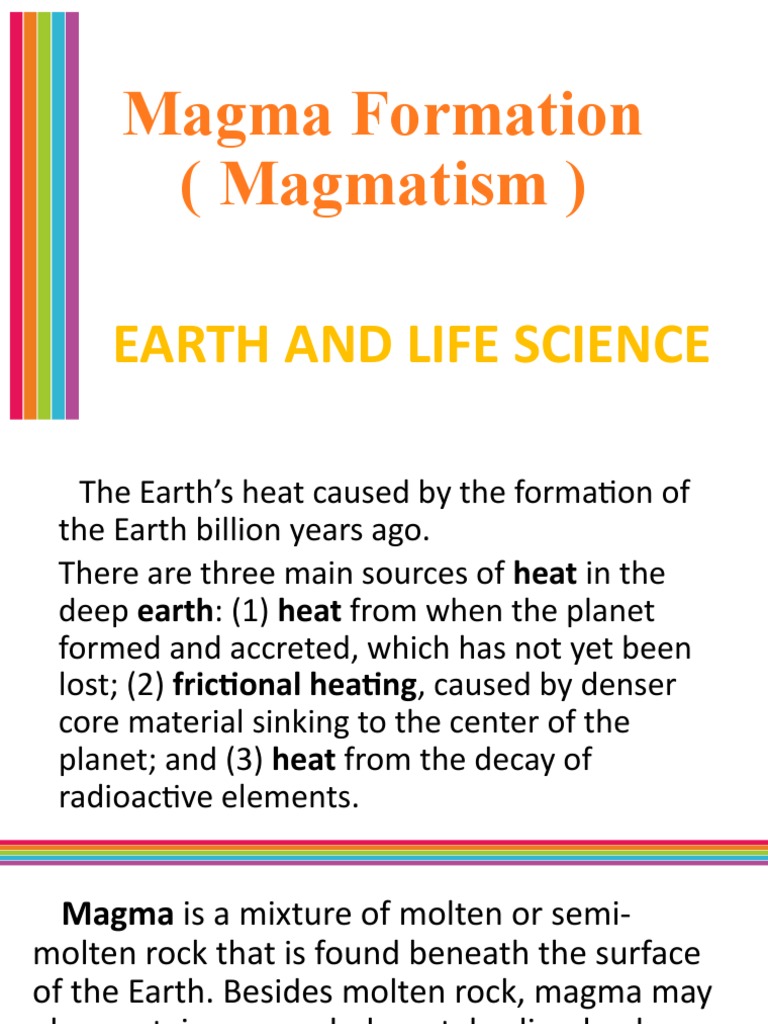 Q1 M7 Magma Formation | PDF | Magma | Rock (Geology)
