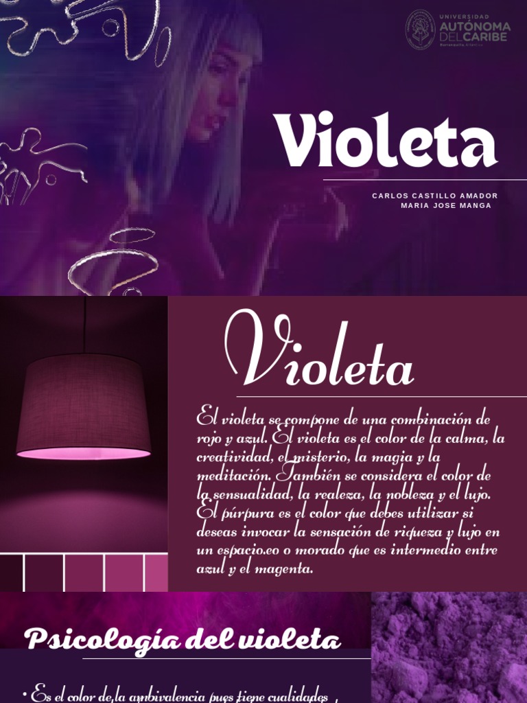 VIOLETA | PDF | Ultravioleta | Ligero