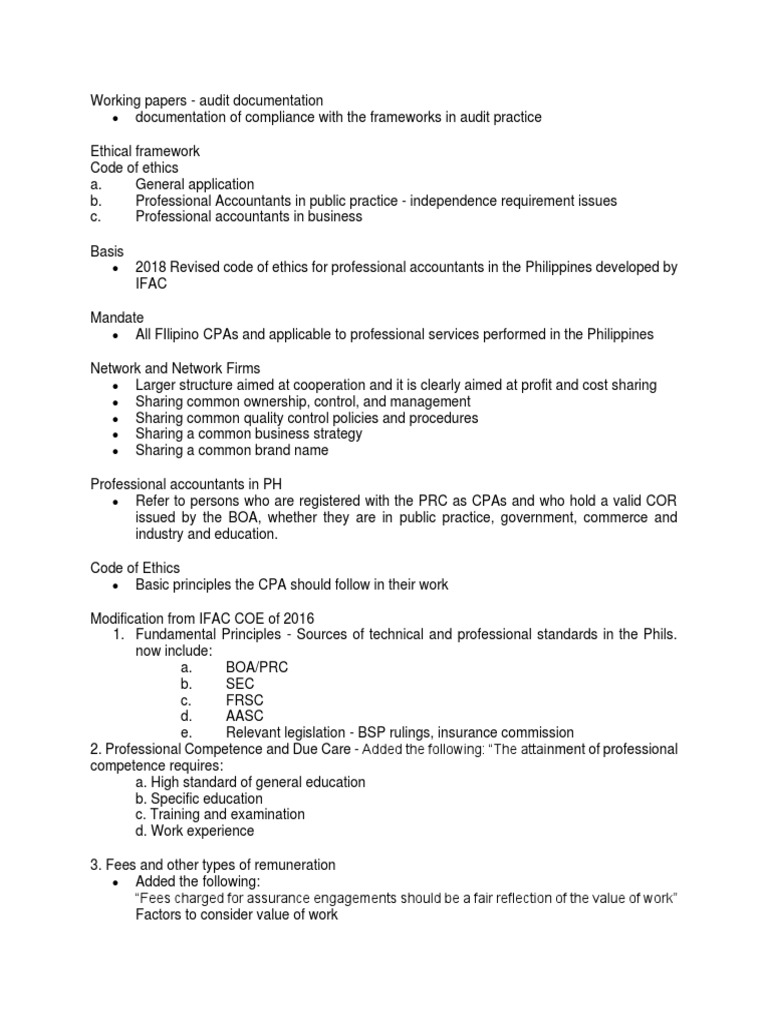 Apd 3 Notes | PDF | Audit | Certified Public Accountant