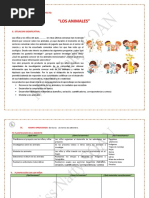 Proyecto Explorando El Mundo Animal | PDF | Aprendizaje | Vertebrados