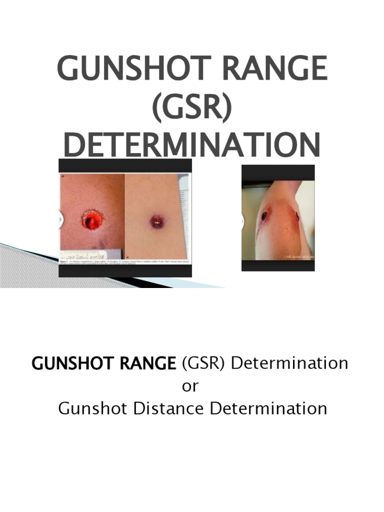 Gunshot Range and Distance Analysis | PDF | Gun Barrel | Gunpowder