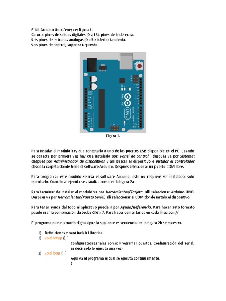 Ejemplos Propuestos para Implementar | PDF | Arduino | Programa de computadora