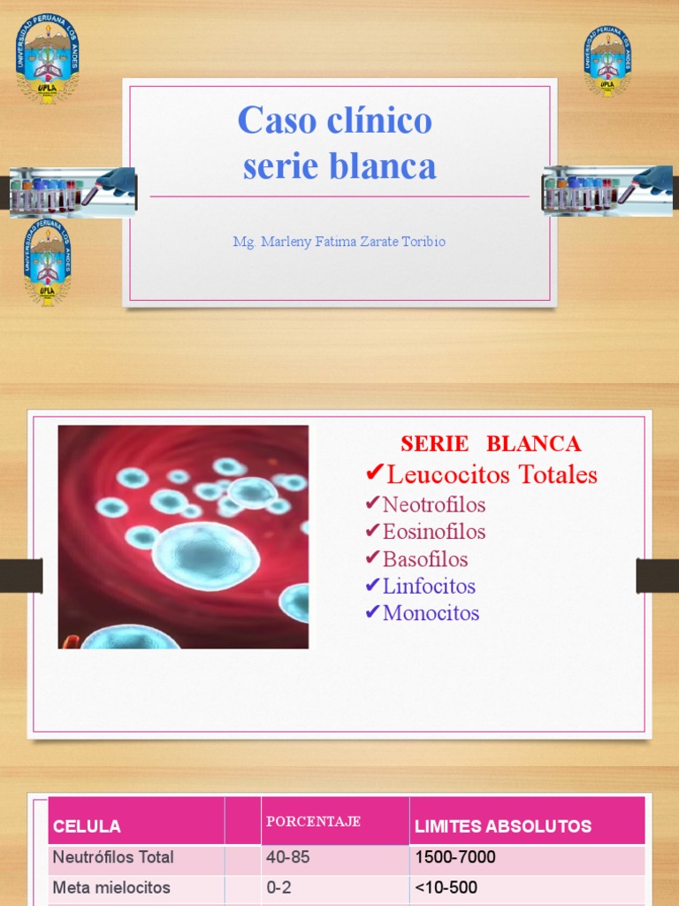 Caso Clínico Serie Blanca | PDF | Leucocito | Especialidades Medicas