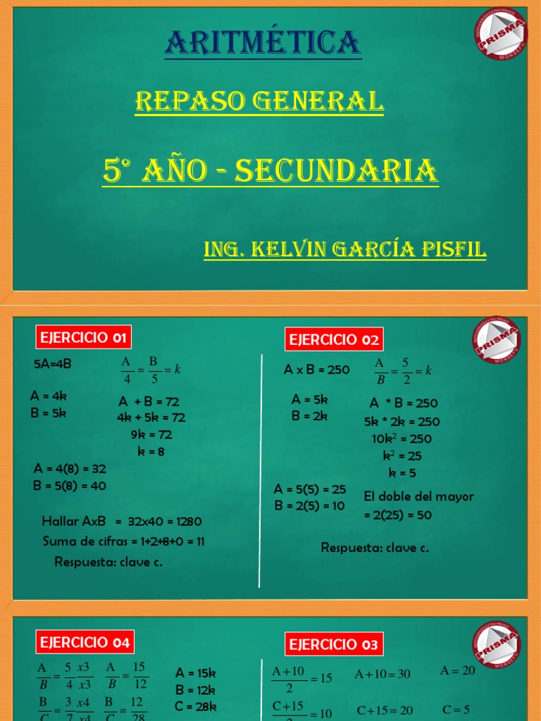 5° - Repaso General | PDF