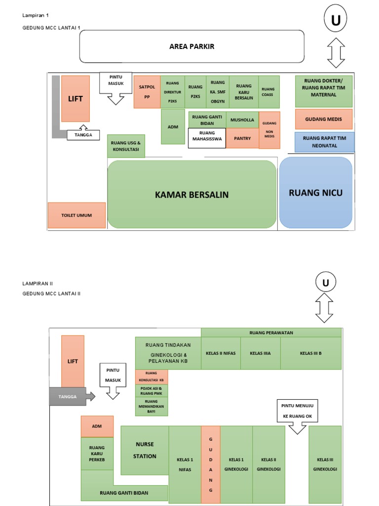 Denah Ruang Ponek | PDF